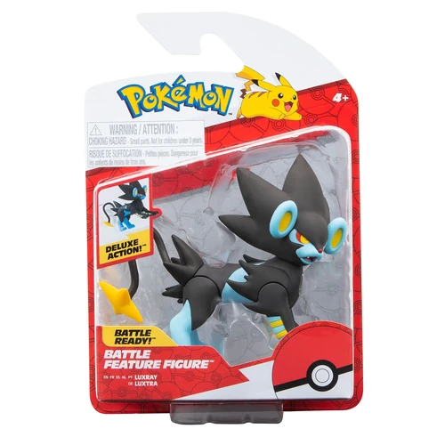 4.5" Battle Feature Figure: Wave 14 - Luxray | Jazwares Pokemon Figure ...