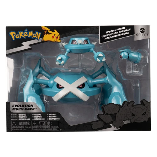 Select Evolution Multi-Pack: Beldum Evolution Line | Jazwares Pokemon ...