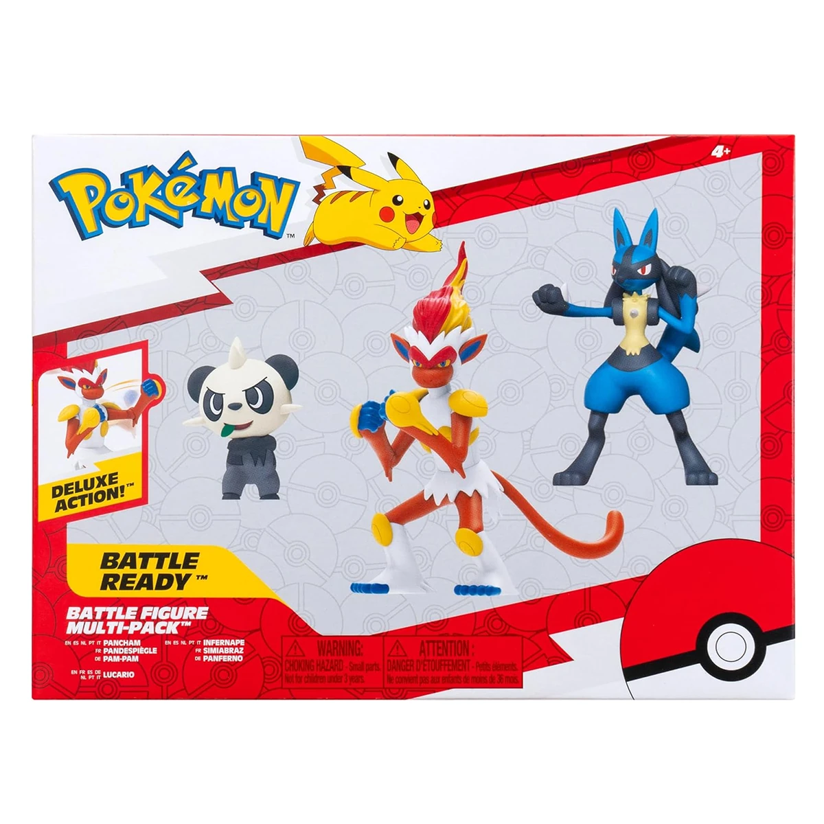 Battle Figure Multi-Pack: (Amazon Exclusive) | Jazwares Pokemon Figure ...