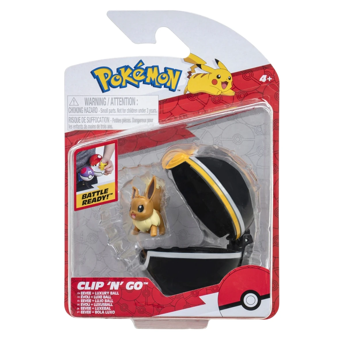 Clip 'N' Go: Wave 13 - Eevee | Jazwares Pokemon Figure Wiki | Fandom