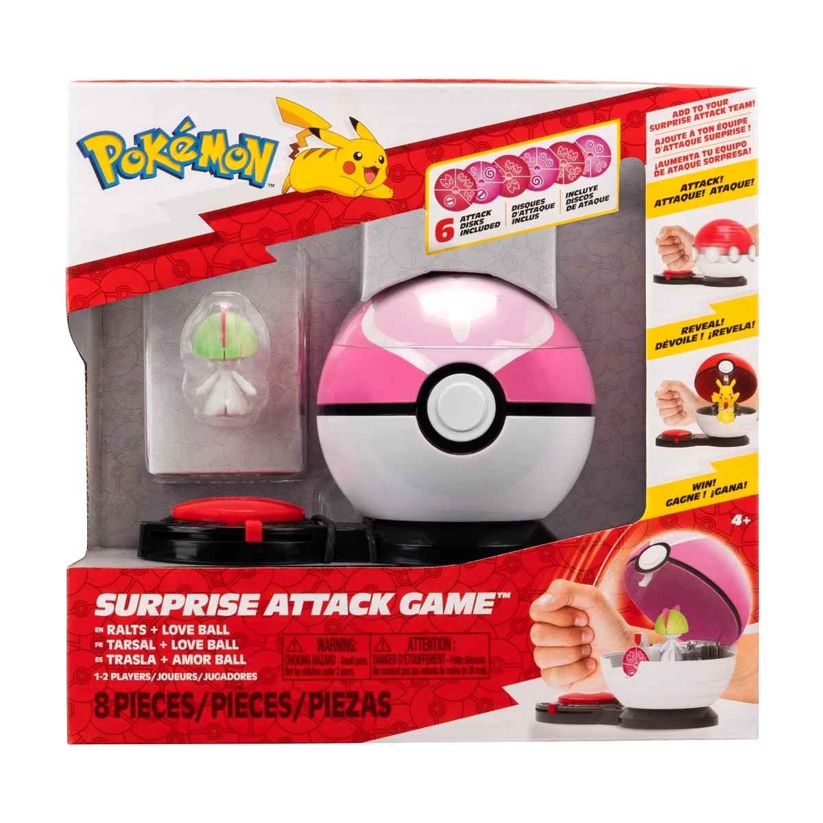 2" Ralts | Jazwares Pokemon Figure Wiki | Fandom