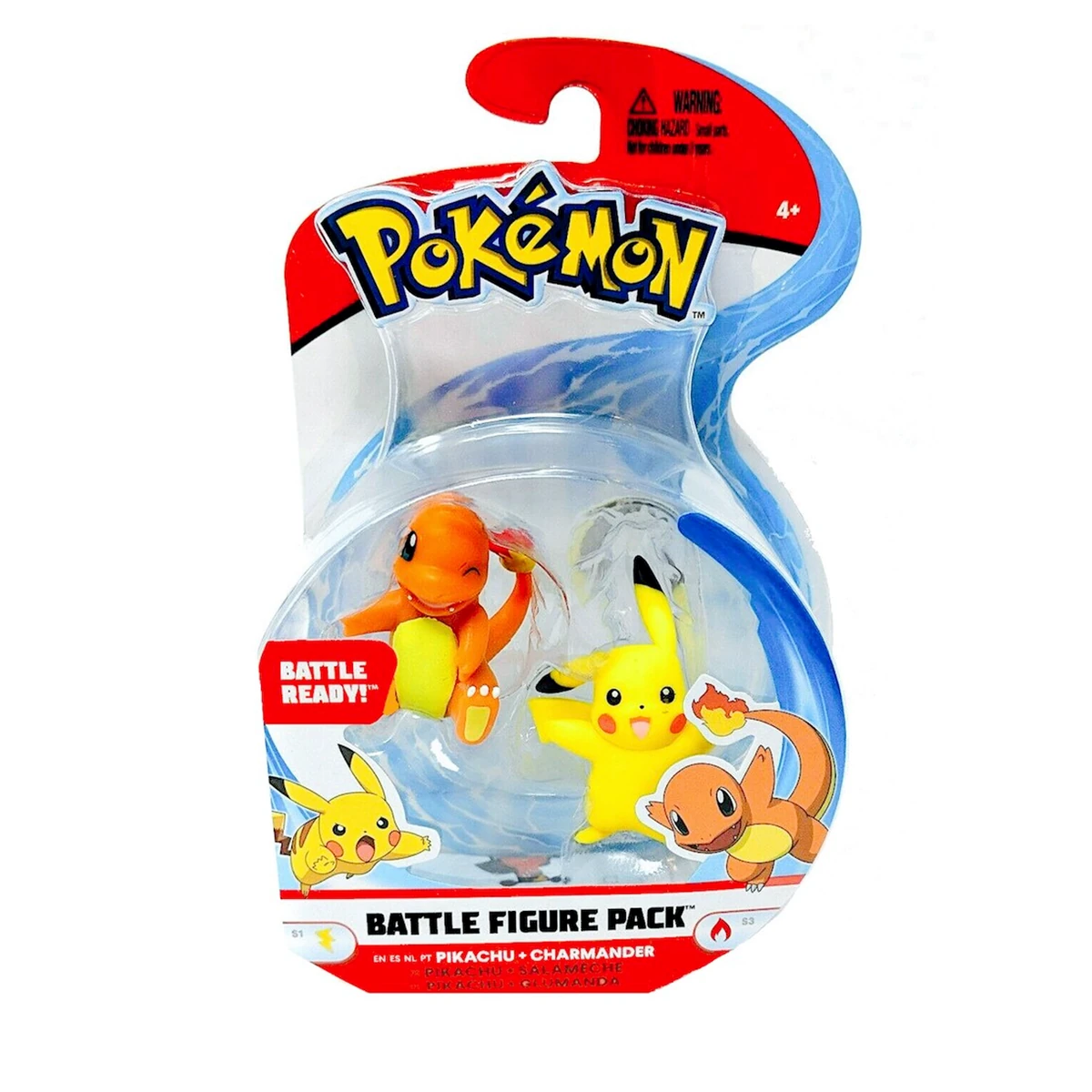2" First Partner Kanto Battle Figure Pack: Wave 3 - Pikachu ...
