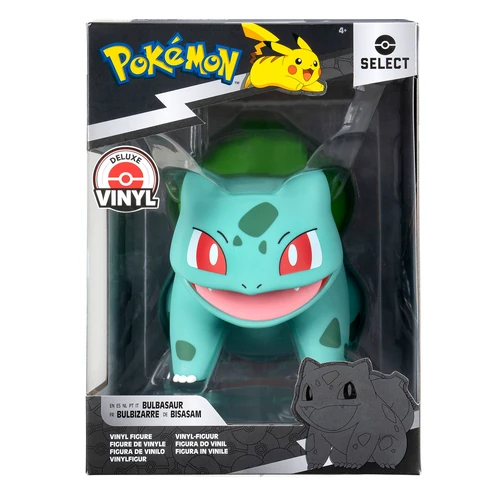 8" Select Deluxe Vinyl Figure: Wave 2 - Bulbasaur | Jazwares Pokemon ...