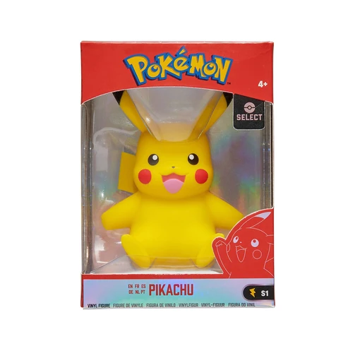 4" Select Vinyl Figure: Wave 1 - Pikachu | Jazwares Pokemon Figure Wiki ...
