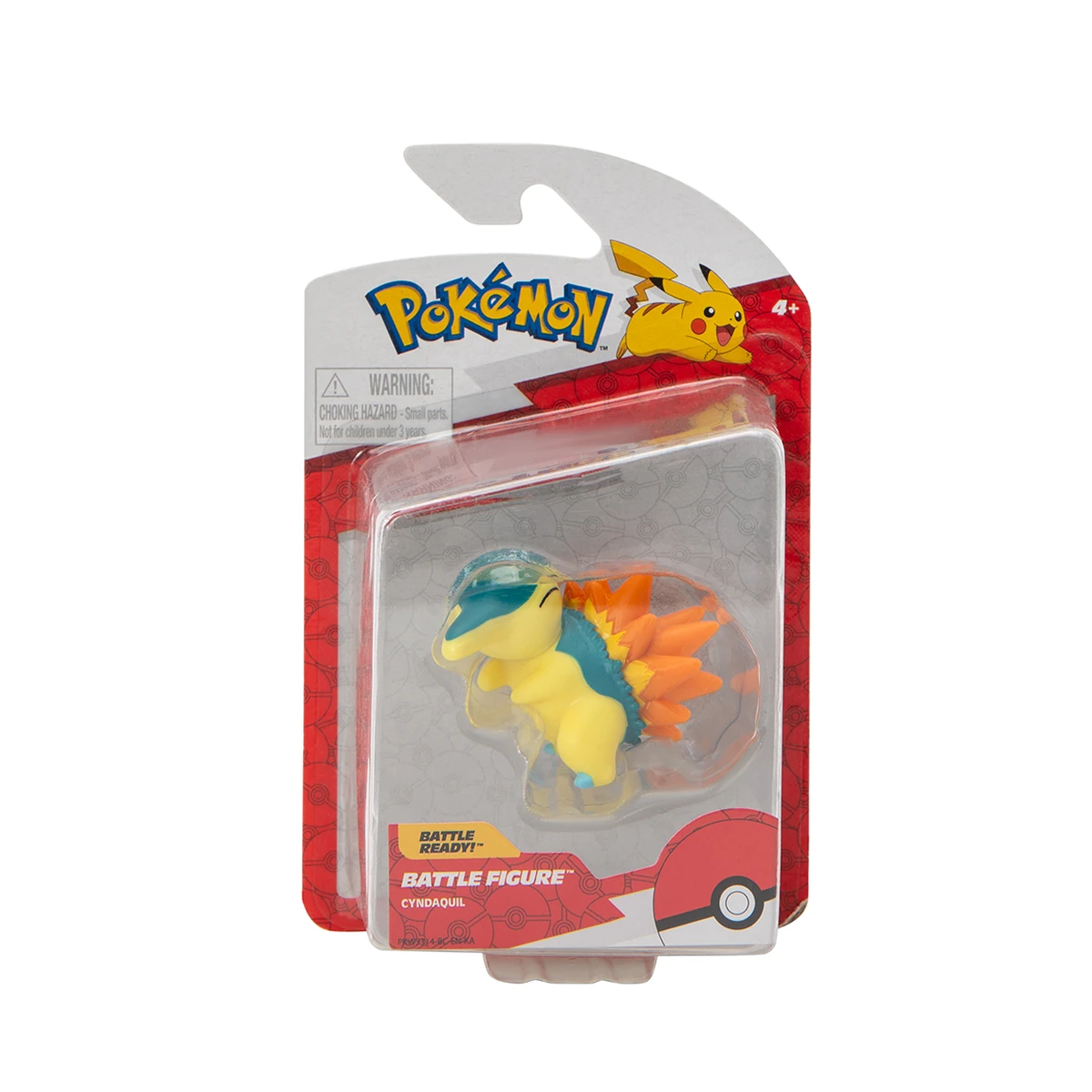 2" Battle Figure: Wave 6 - Cyndaquil | Jazwares Pokemon Figure Wiki ...