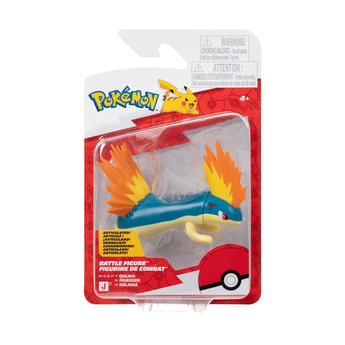 3" Quilava | Jazwares Pokemon Figure Wiki | Fandom
