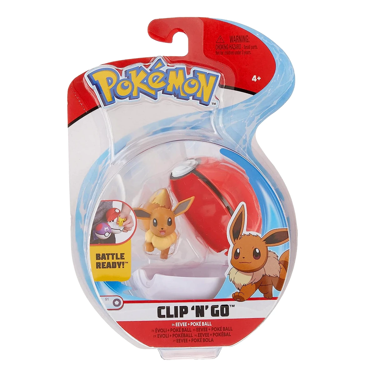 Clip 'N' Go: Wave 5 - Eevee | Jazwares Pokemon Figure Wiki | Fandom