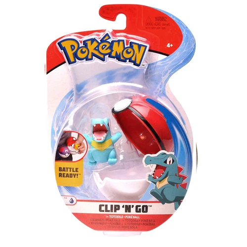 Clip 'N' Go: Wave 5 - Totodile | Jazwares Pokemon Figure Wiki | Fandom