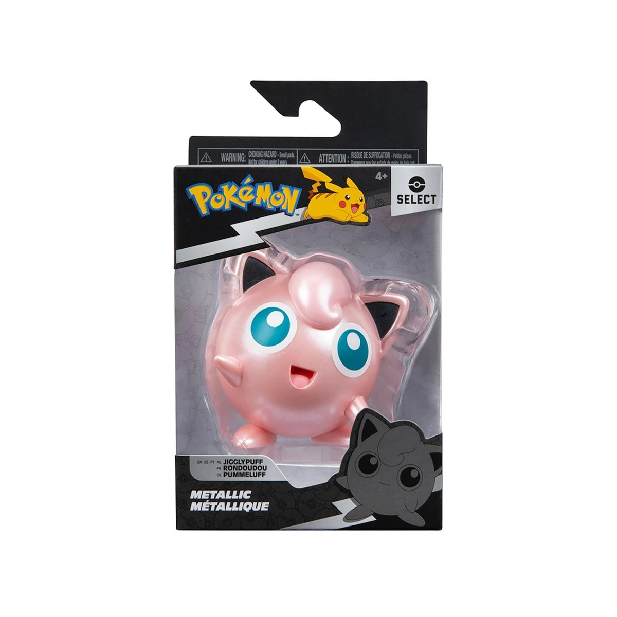 3" Select Metallic Figure: Wave 2 - Jigglypuff | Jazwares Pokemon ...