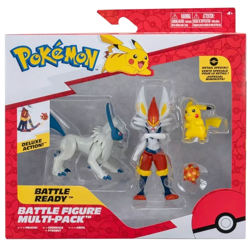 Battle Figure Multi-Pack: 3-Figures | Jazwares Pokemon Figure Wiki | Fandom