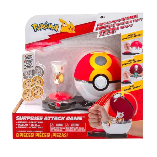 Surprise Attack Game Single: Wave 1 - Cubone | Jazwares Pokemon Figure ...
