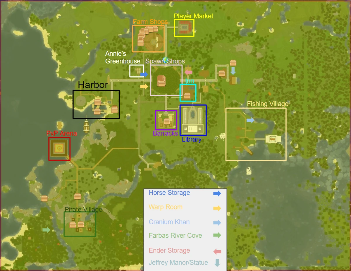 Locations in Spawn | The Jebus Chrystler Experience Wiki | Fandom