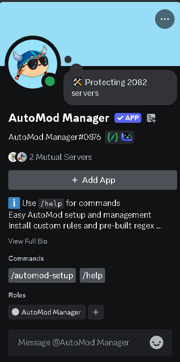 AutoMod Manager | Jellso Check Wiki | Fandom