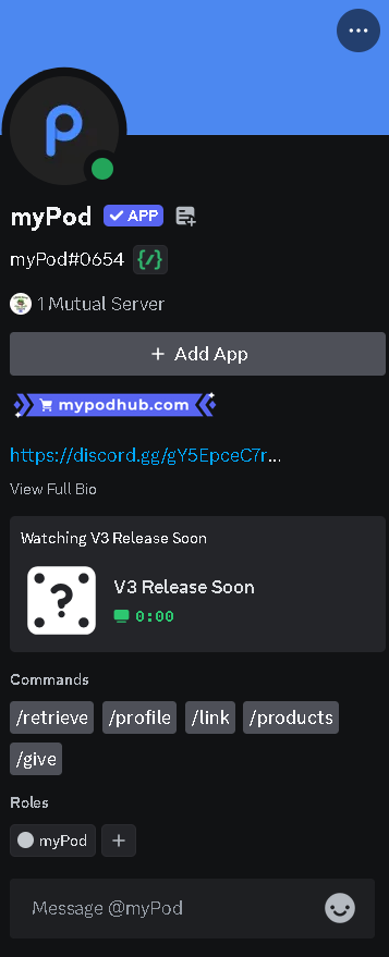 MyPod | Jellso Check Wiki | Fandom