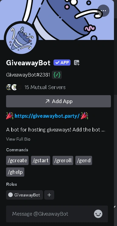 Giveaway Bot | Jellso Check Wiki | Fandom