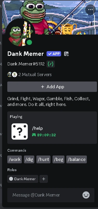 Dank Memer | Jellso Check Wiki | Fandom