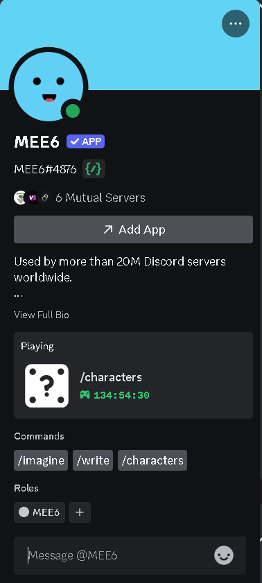 MEE6 | Jellso Check Wiki | Fandom