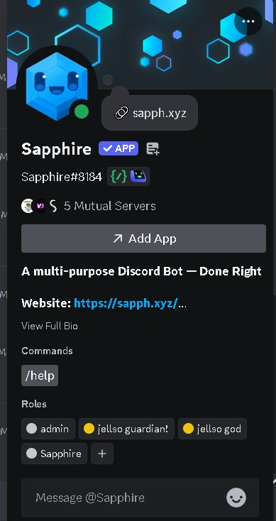 Sapphire | Jellso Check Wiki | Fandom