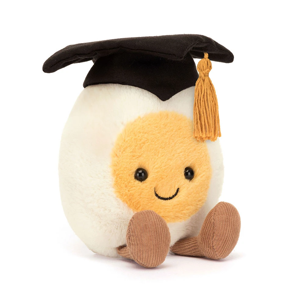 Amuseables Boiled Egg Graduation | Jellycat Crew Wiki | Fandom