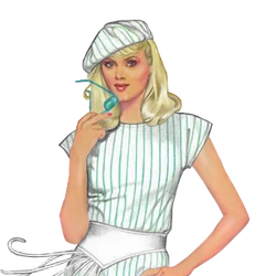 Molly Minx Pin Up