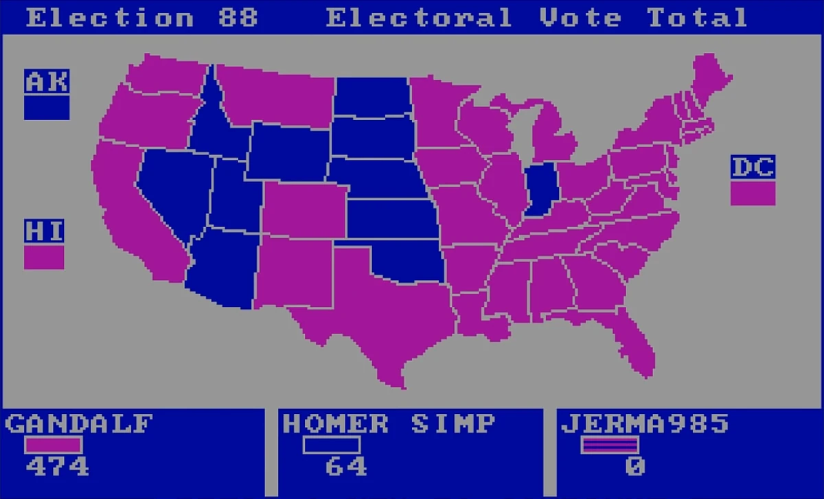1988 United States Presidential Election | Jerma Lore Wiki | Fandom