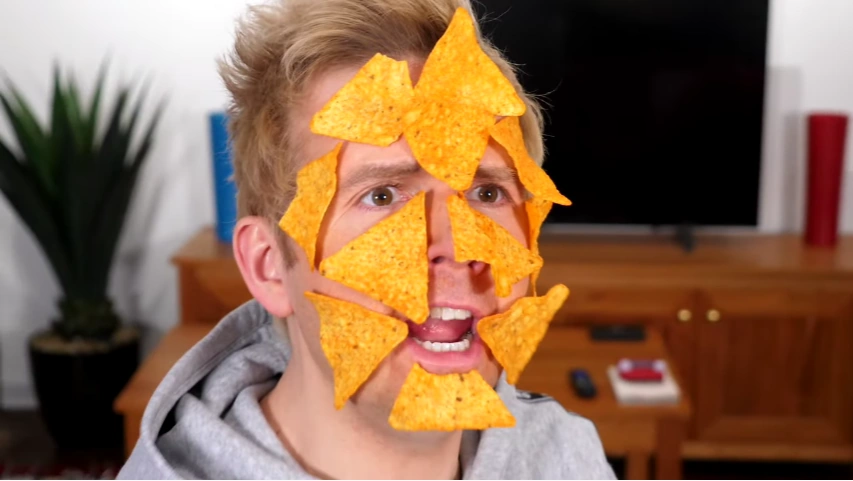 DORITOS GLUED ON FACE! | JesseAndMike Wiki | Fandom
