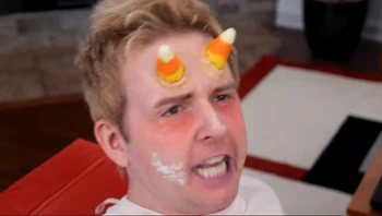 CANDY CORN GROWS OUT FACE! | JesseAndMike Wiki | Fandom