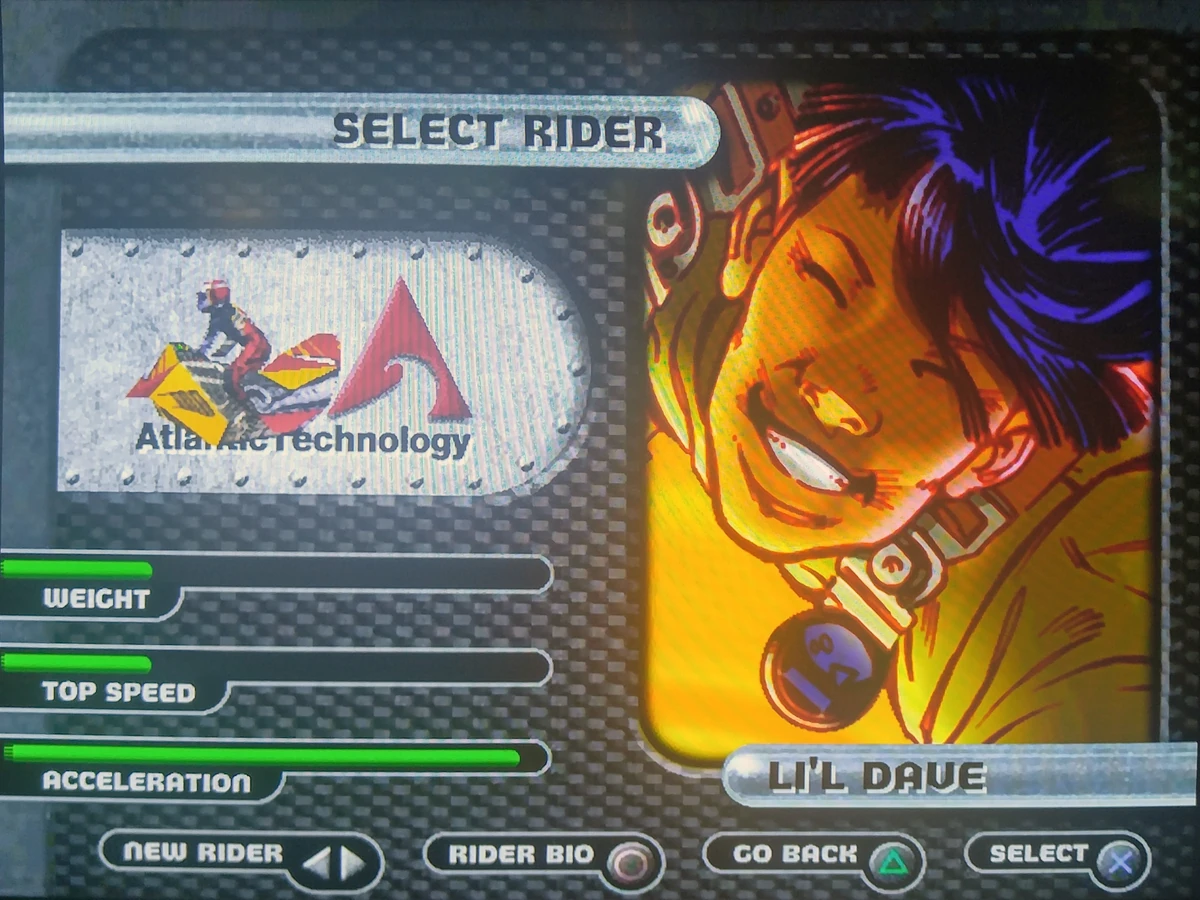 Lil' Dave | Jet Moto Wiki | Fandom