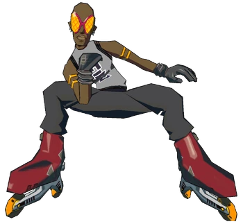 Garam (JSRF) | Jet Set Radio Wiki | Fandom