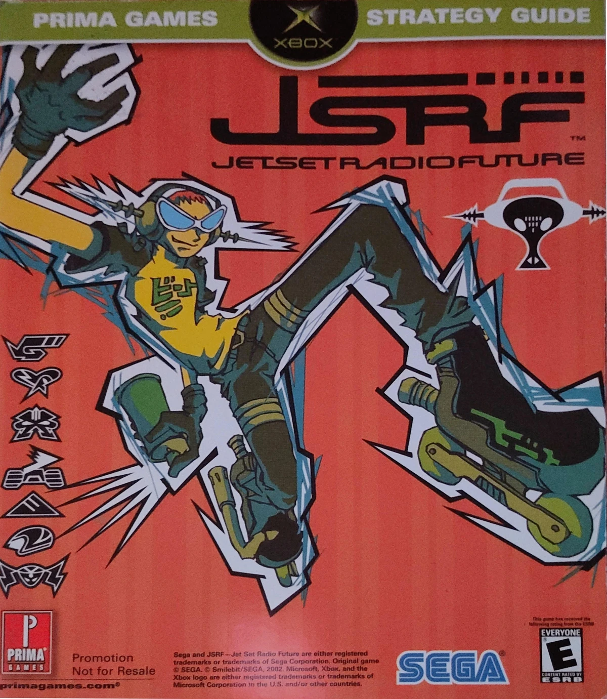 Jet Set Radio Future Prima Games Strategy Guide | JetSetPedia | Fandom