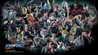 Playable Characters | Jump Force Wiki | Fandom