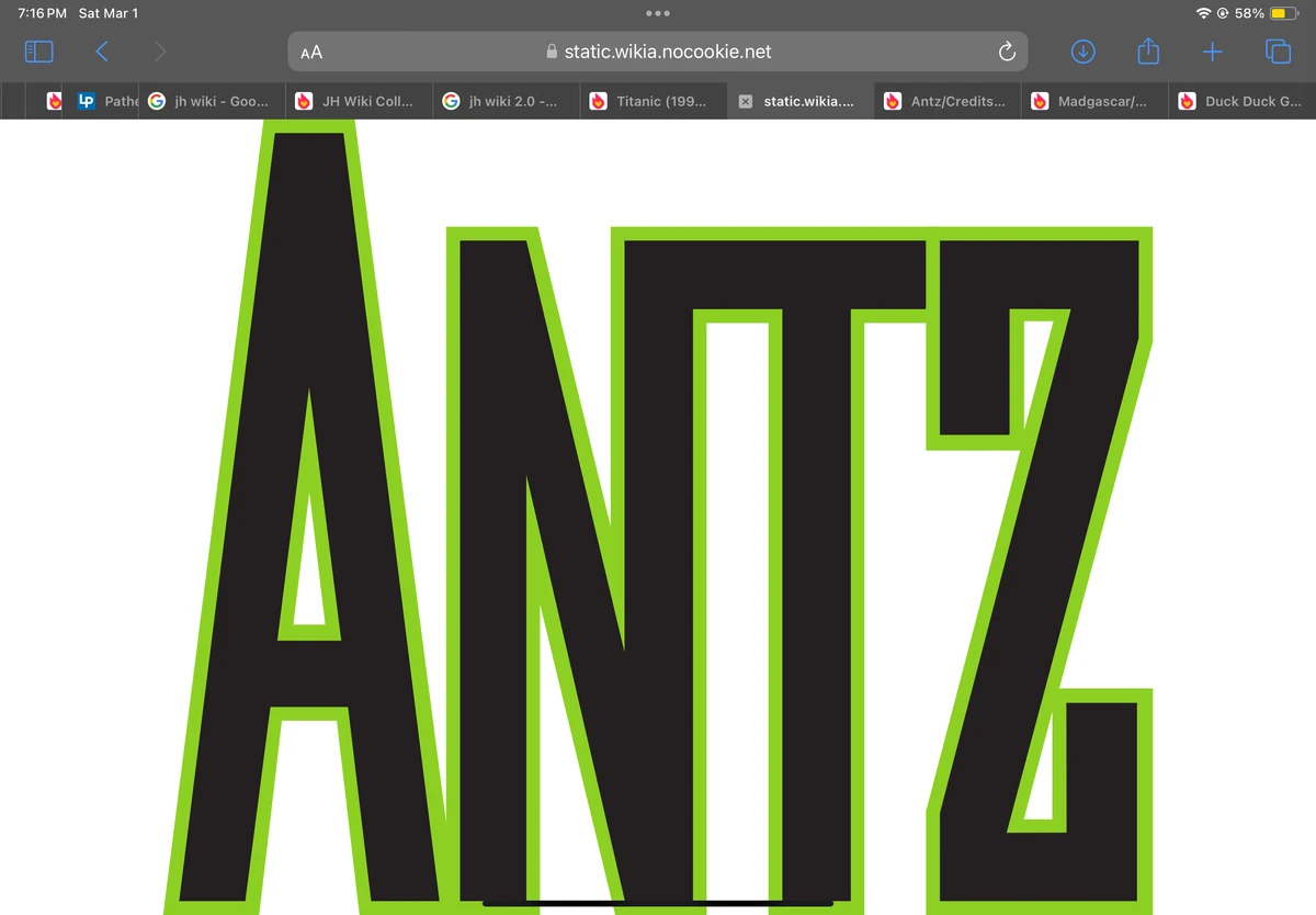Antz/Credits | JH Wiki Collection Wiki | Fandom
