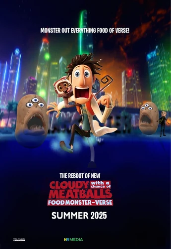 Cloudy with a Chance of Meatballs: Food Monster-Verse | JH Movie ...