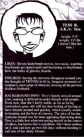 Tess | Jhonen Vasquez Wiki | Fandom