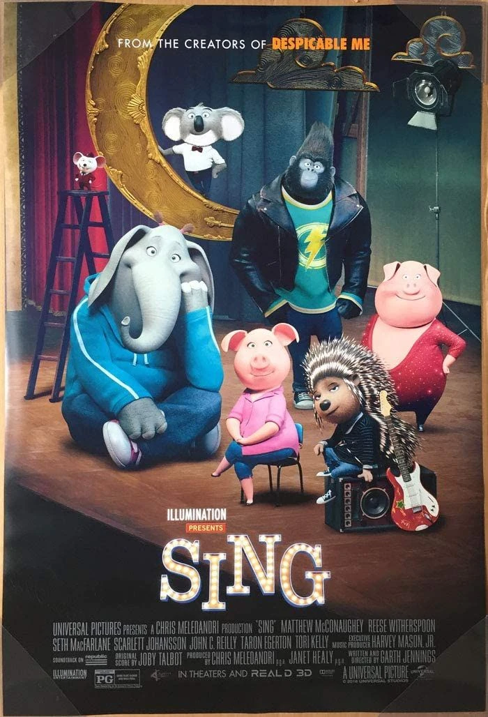 Sing (2016 American film) | JH Wiki Collection 2.0 Wiki | Fandom