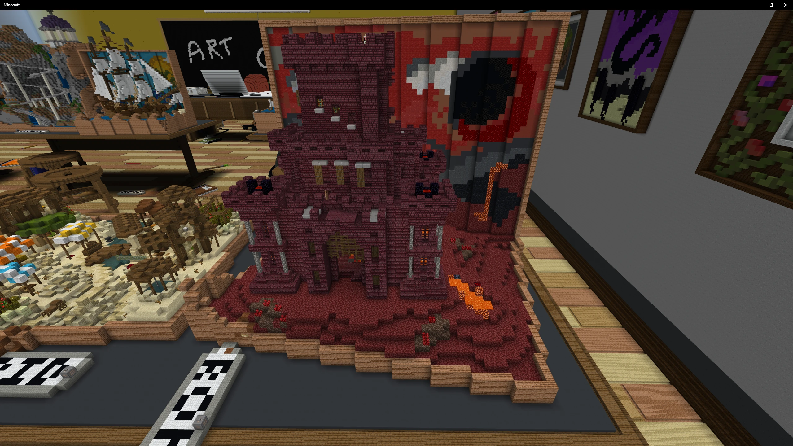 Minecraft Redstone Block Papercraft