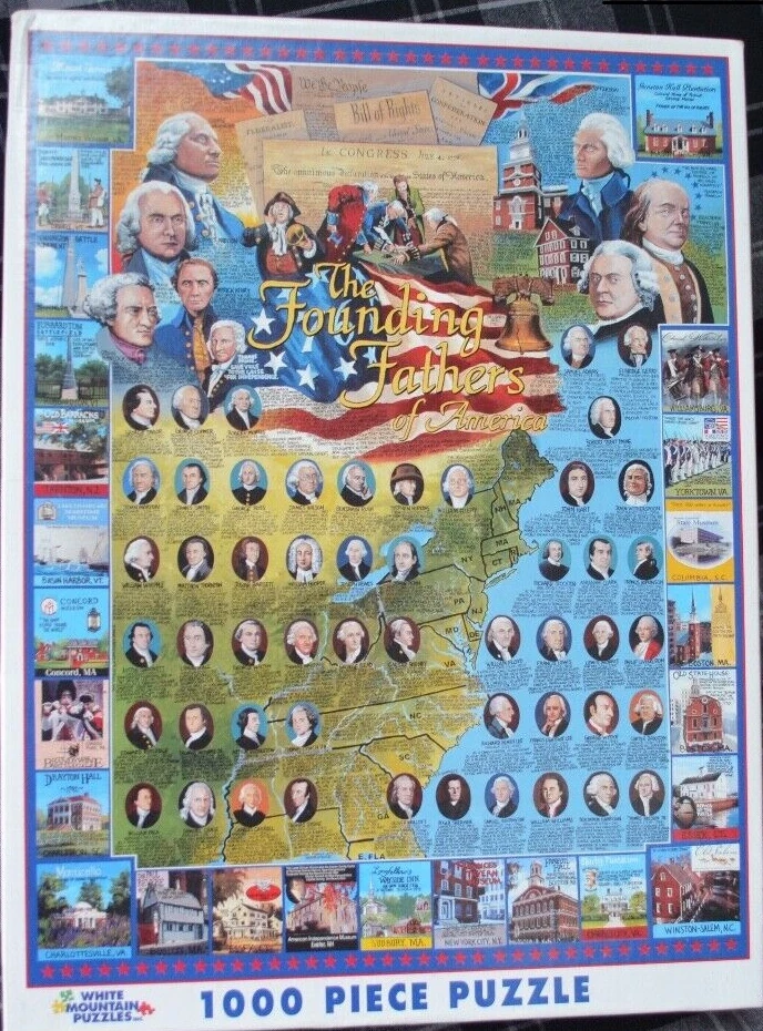 Founding Fathers of America (330pz) | Jigsawpedia | Fandom