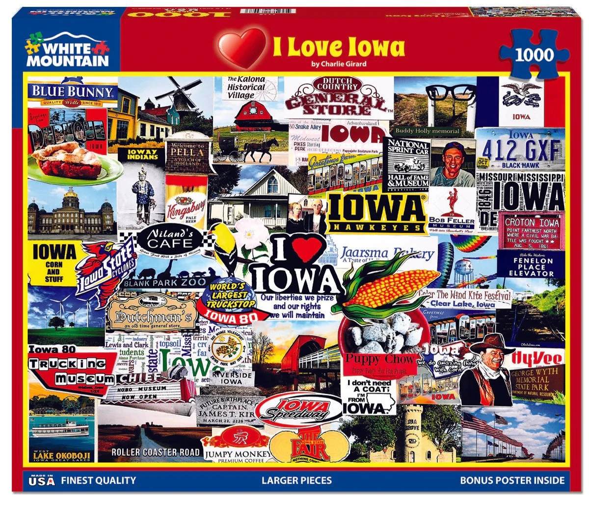I Love Iowa (1778pz) | Jigsawpedia | Fandom