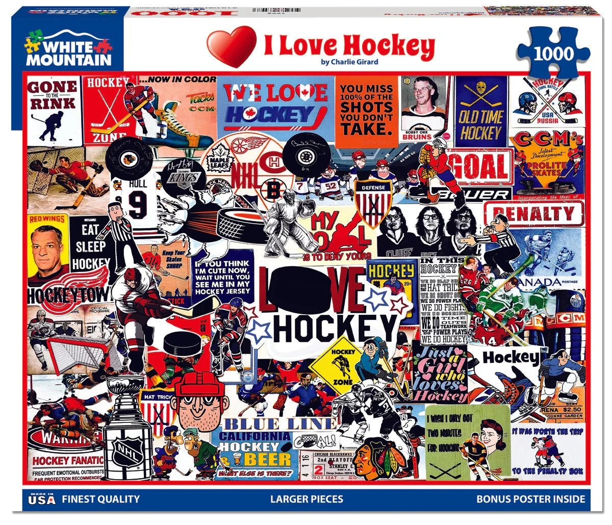 I Love Hockey (1770pz) | Jigsawpedia | Fandom
