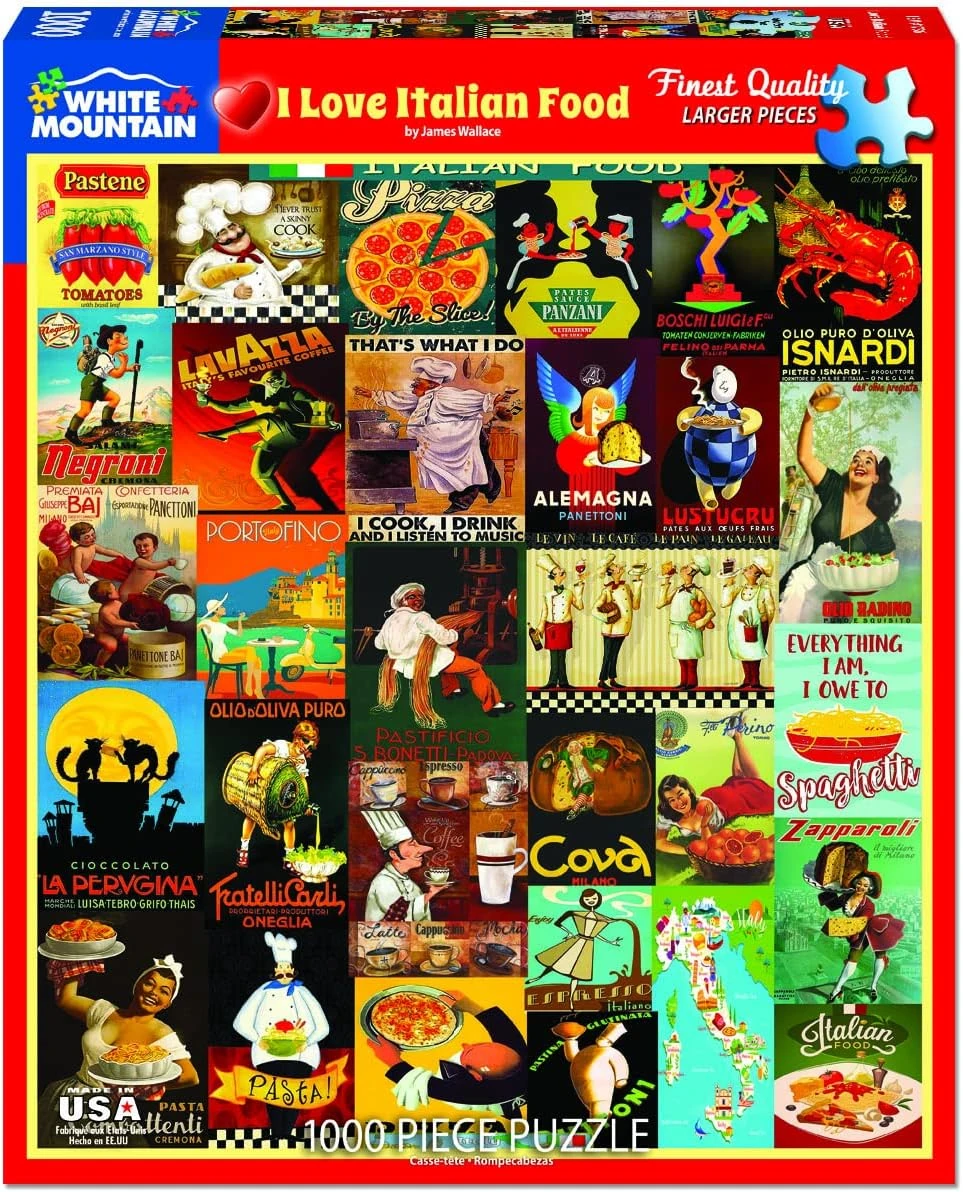 I Love Italian Food (1736pz) | Jigsawpedia | Fandom