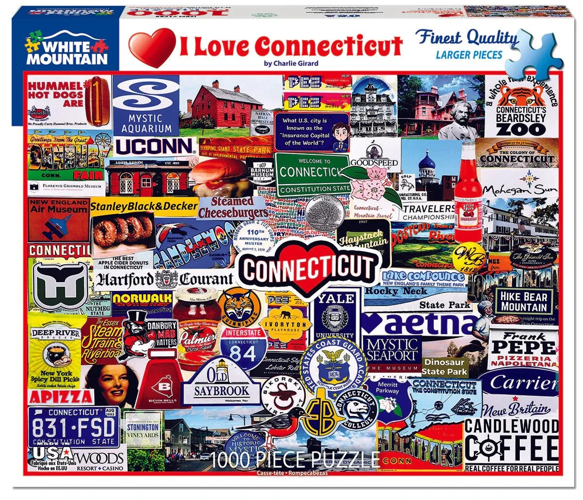 I Love Connecticut (1720pz) | Jigsawpedia | Fandom