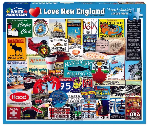 I Love New England (1144pz) | Jigsawpedia | Fandom