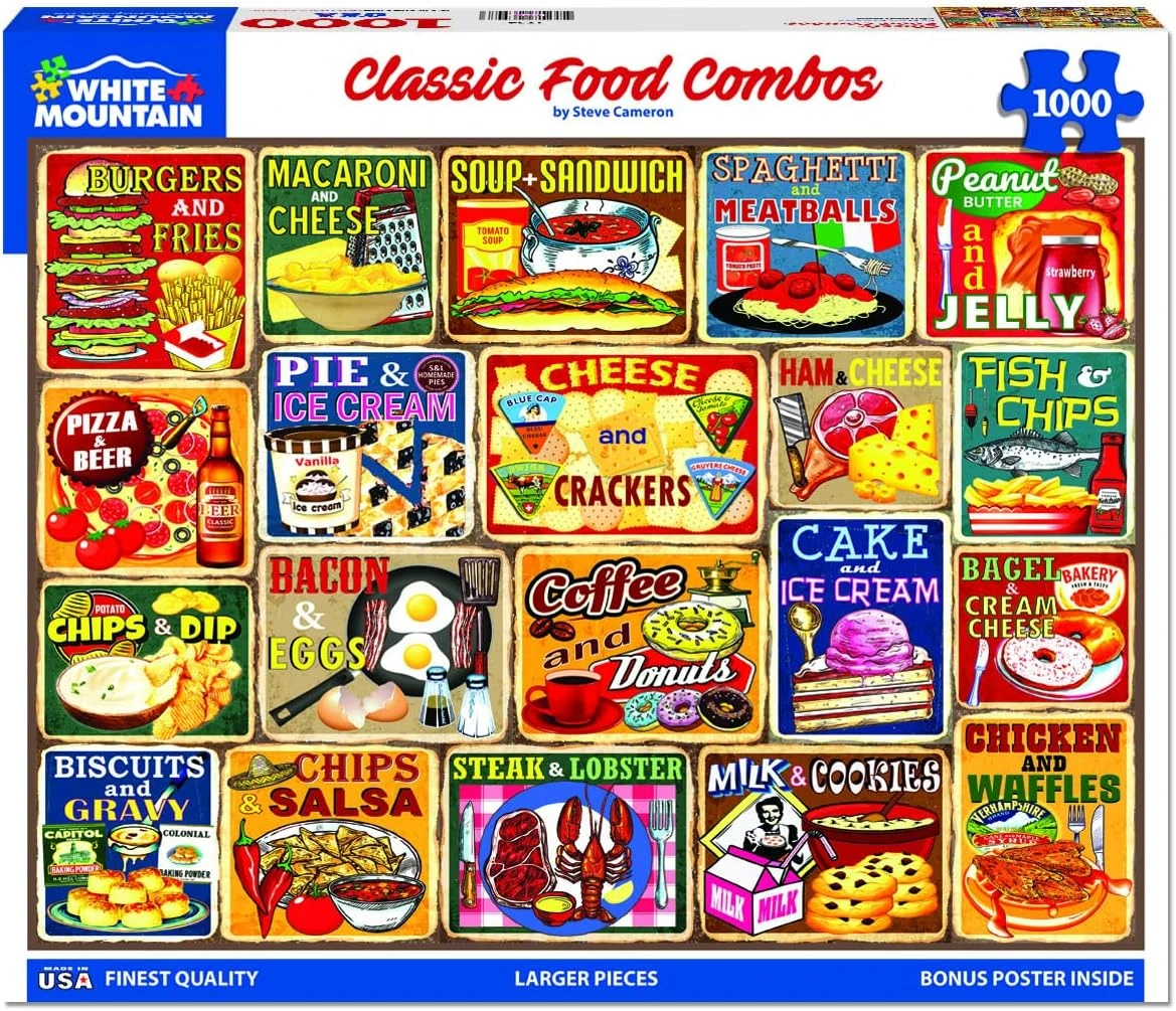 Classic Food Combos (1754pz) | Jigsawpedia | Fandom