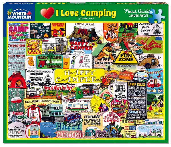 I Love Camping (1638pz) | Jigsawpedia | Fandom