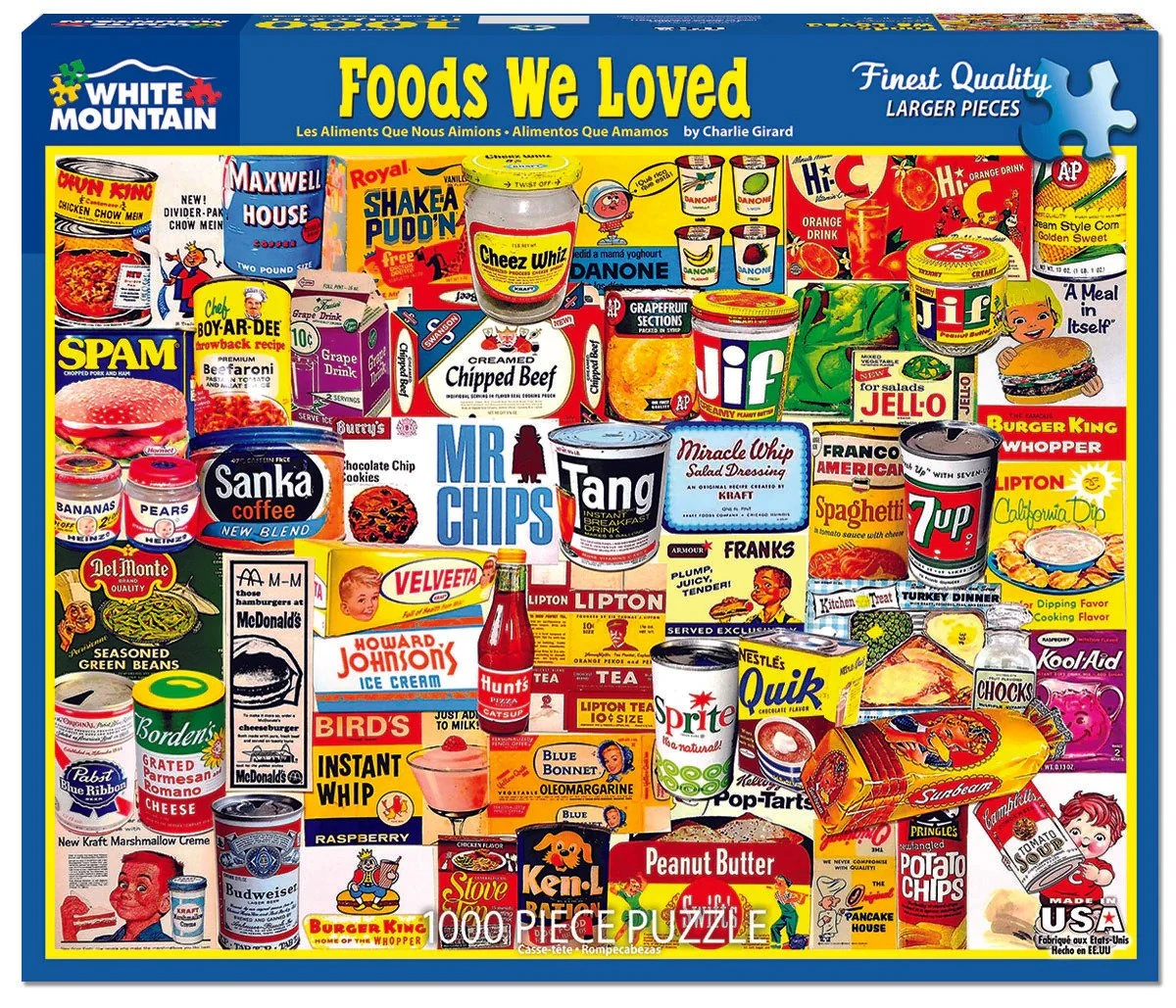 Foods We Loved (1599pz) | Jigsawpedia | Fandom