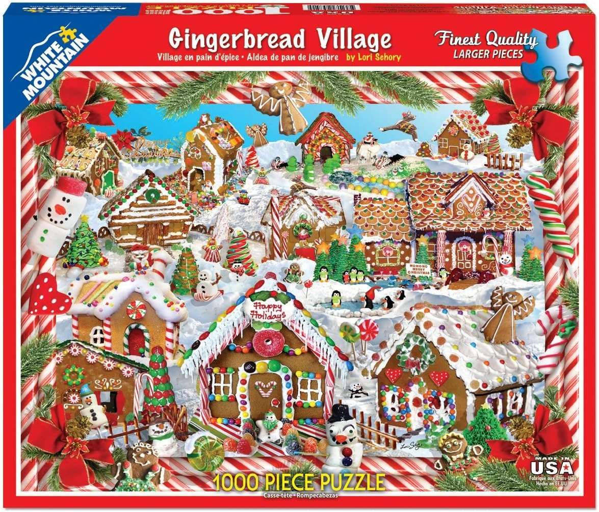 Gingerbread Village (1128pz) | Jigsawpedia | Fandom