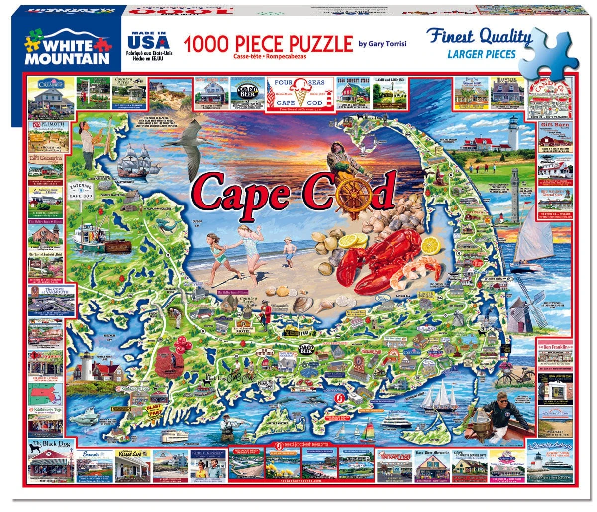Cape Cod (969 pz) | Jigsawpedia | Fandom