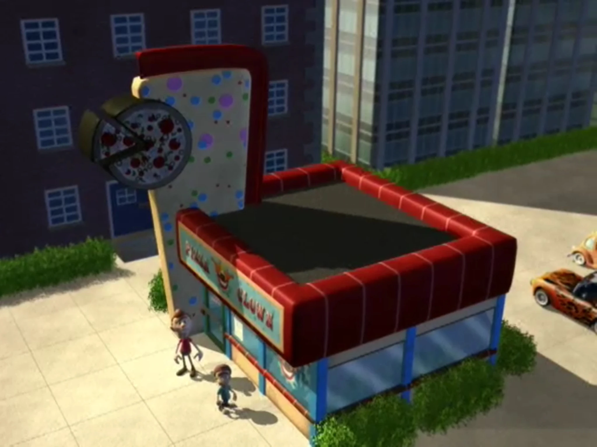 Jimmy Neutron Pizza Machine