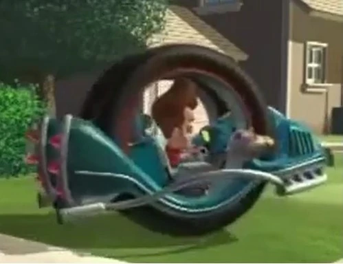 Jimmy Neutron Hover Car