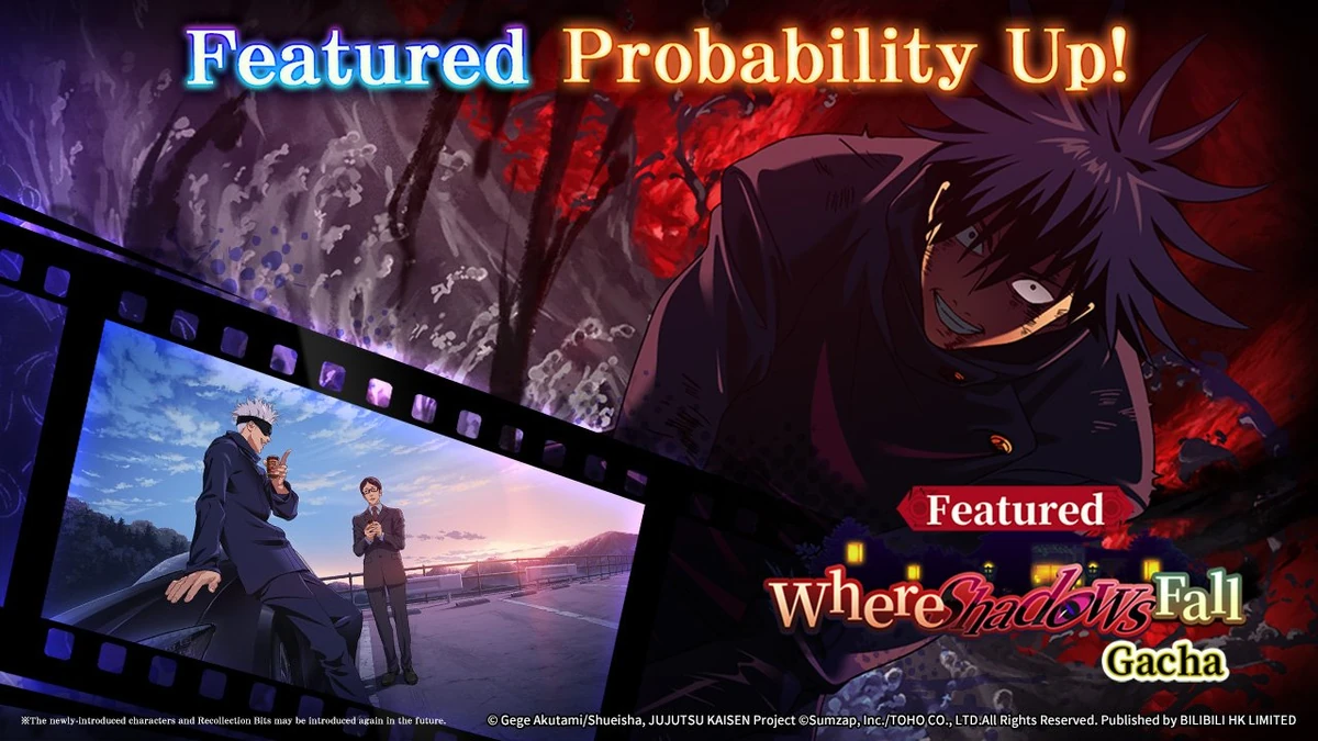 Featured Gacha: Where Shadows Fall | JJK - Phantom Parade Wiki | Fandom
